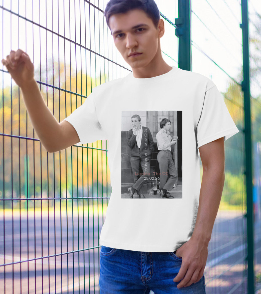 Morrissey London The O2 28.02.26 T-Shirt
