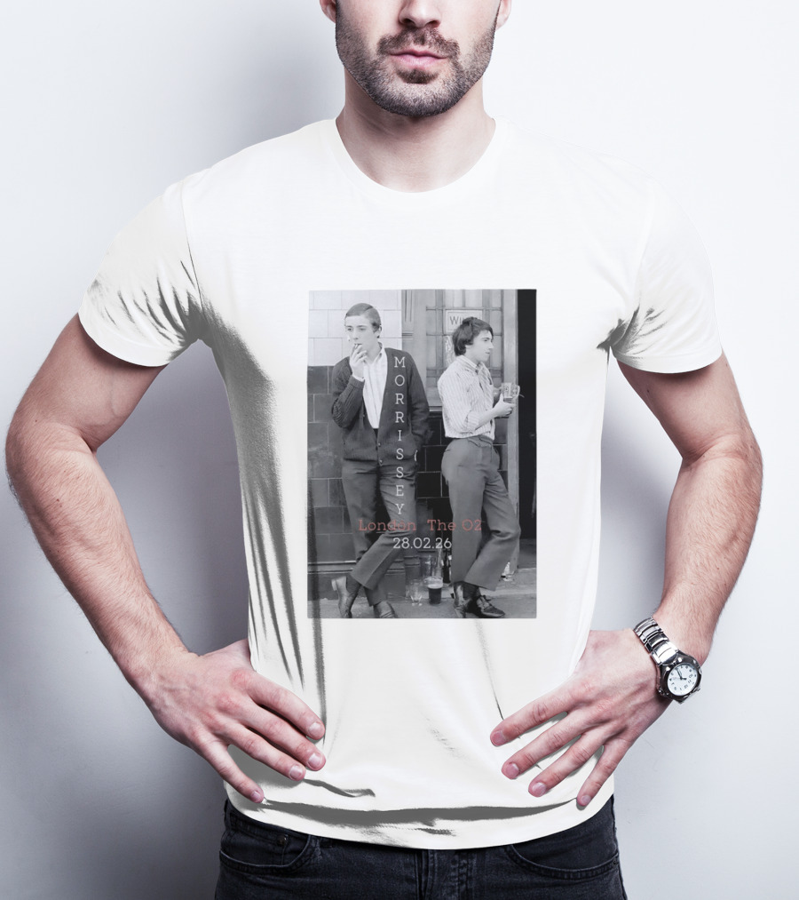 Morrissey London The O2 28.02.26 T-Shirt