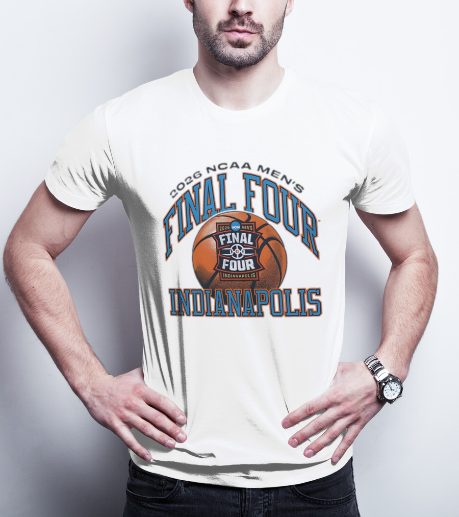 2026 NCAA Men's Final Four Indianapolis Basketball Event T-Shirt