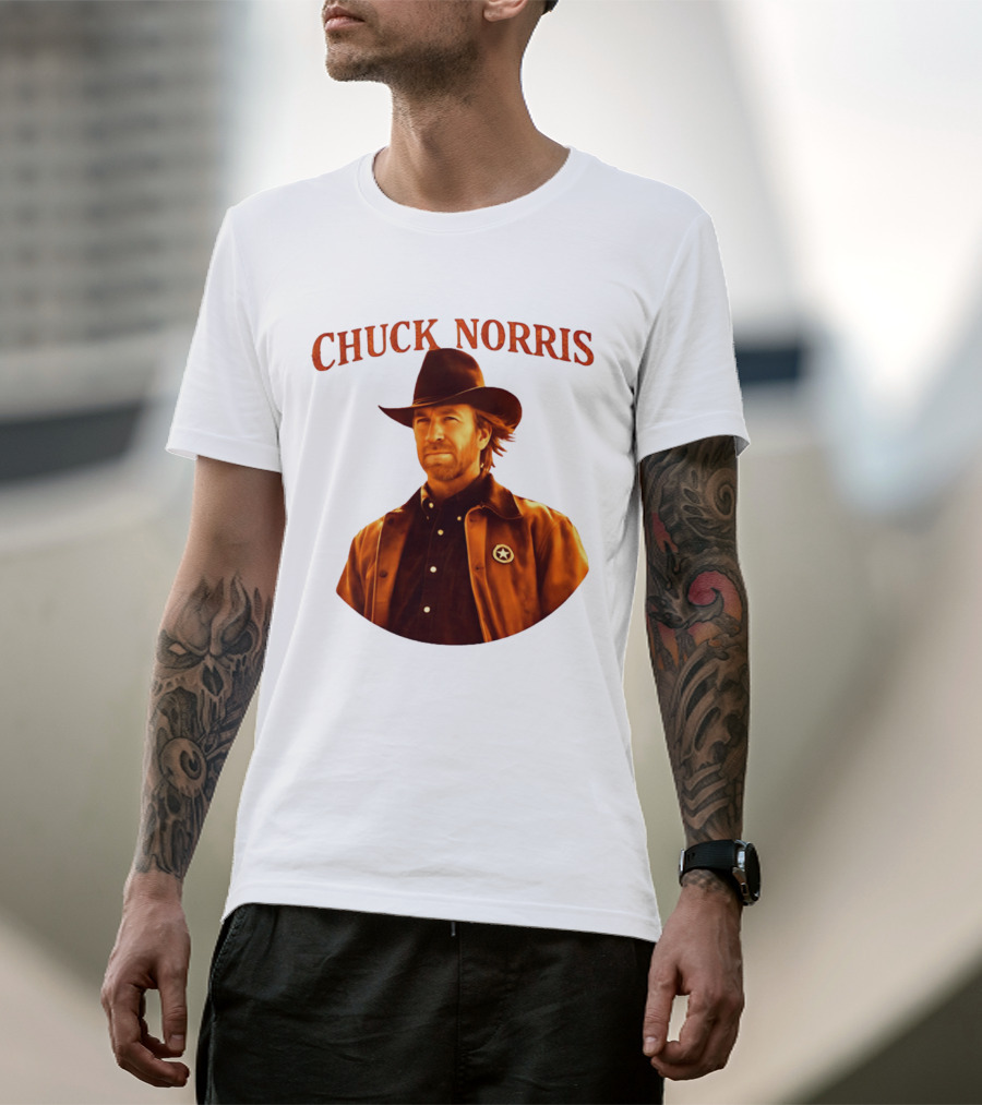 Chuck Norris Western Cowboy Legend T-Shirt