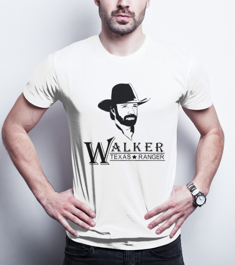 Walker Texas Ranger Chuck Norris Cowboy T-Shirt