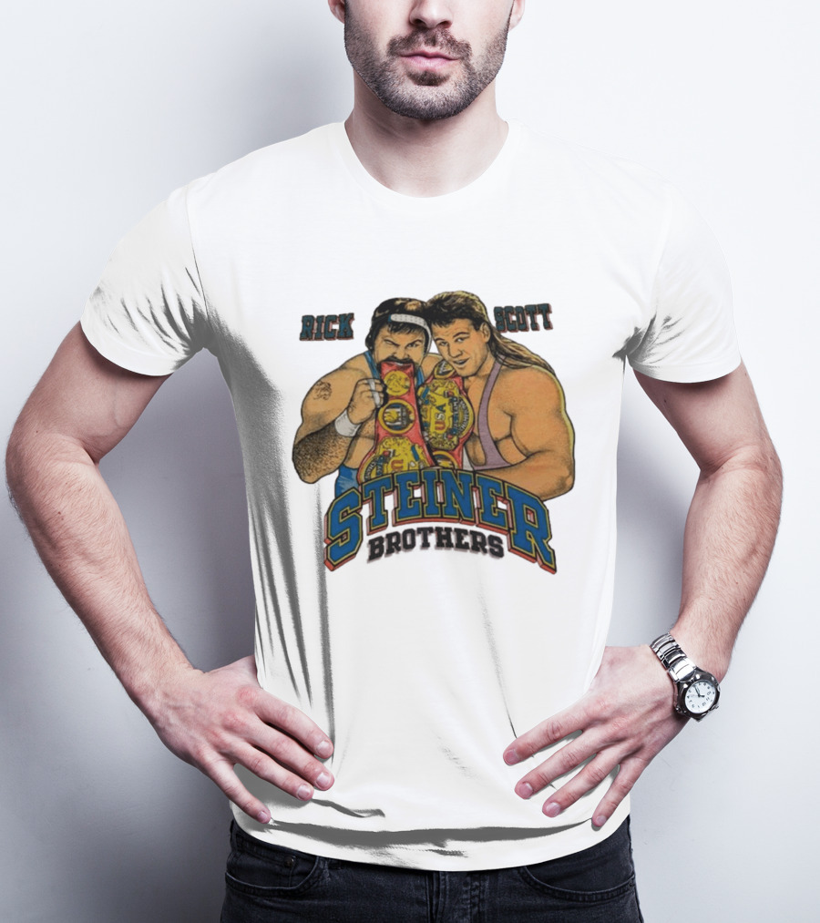 Rick Scott Steiner Brothers Wrestling Champions T-Shirt