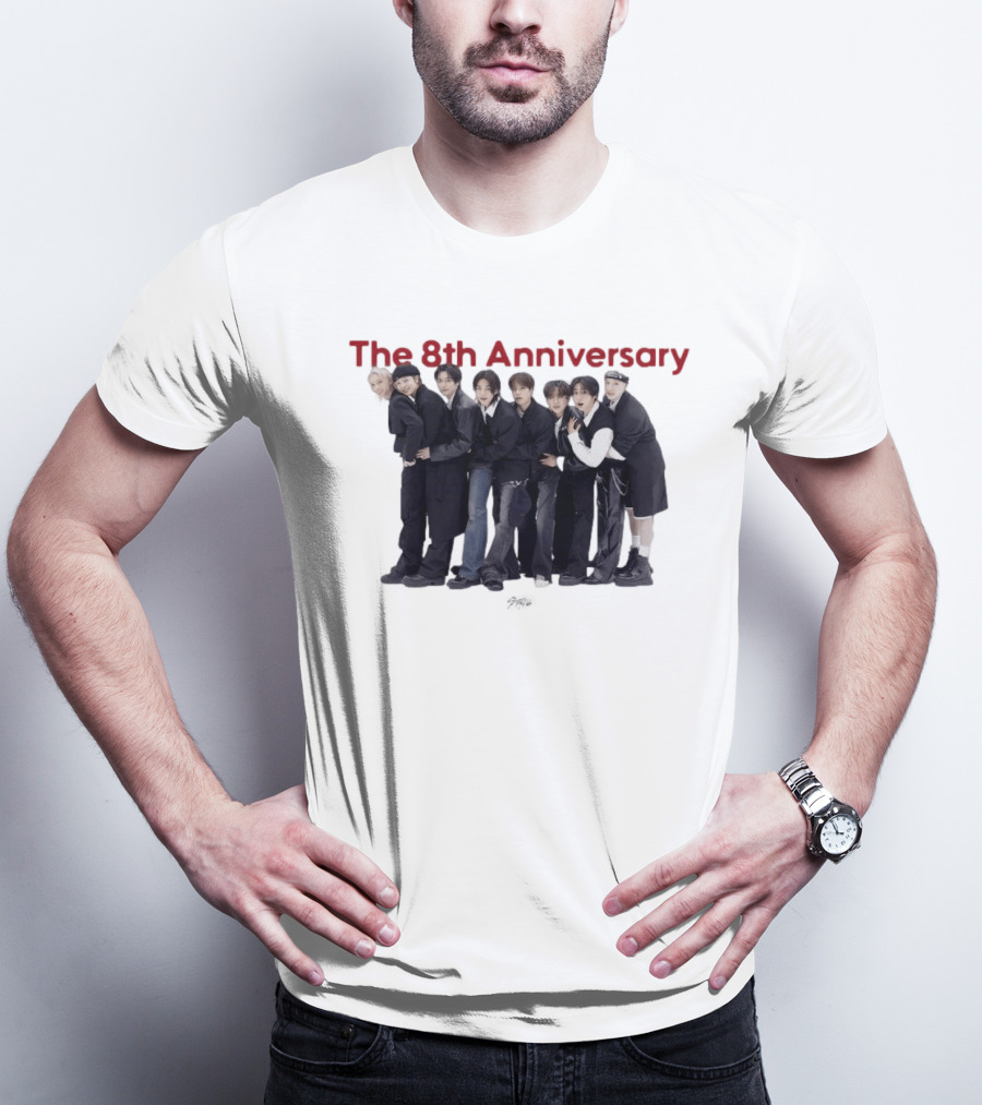 Stray Kids The 8th Anniversary Celebration T-Shirt