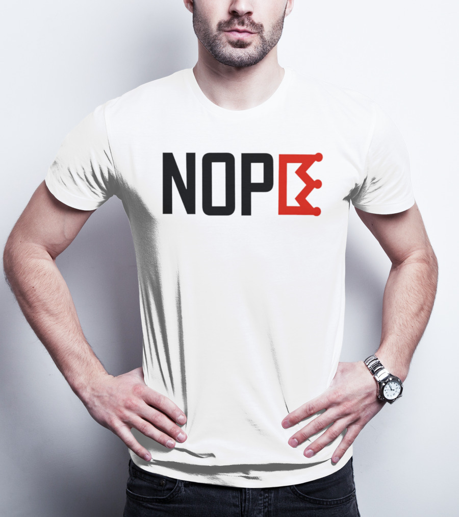 NOPE Crown Symbol No Kings In America T-Shirt