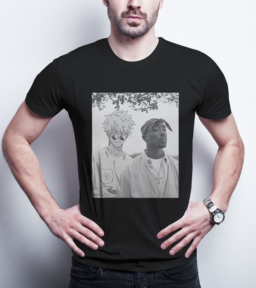 Jujutsu Kaisen X Tupac Collaboration All Eyez On Me T-Shirt