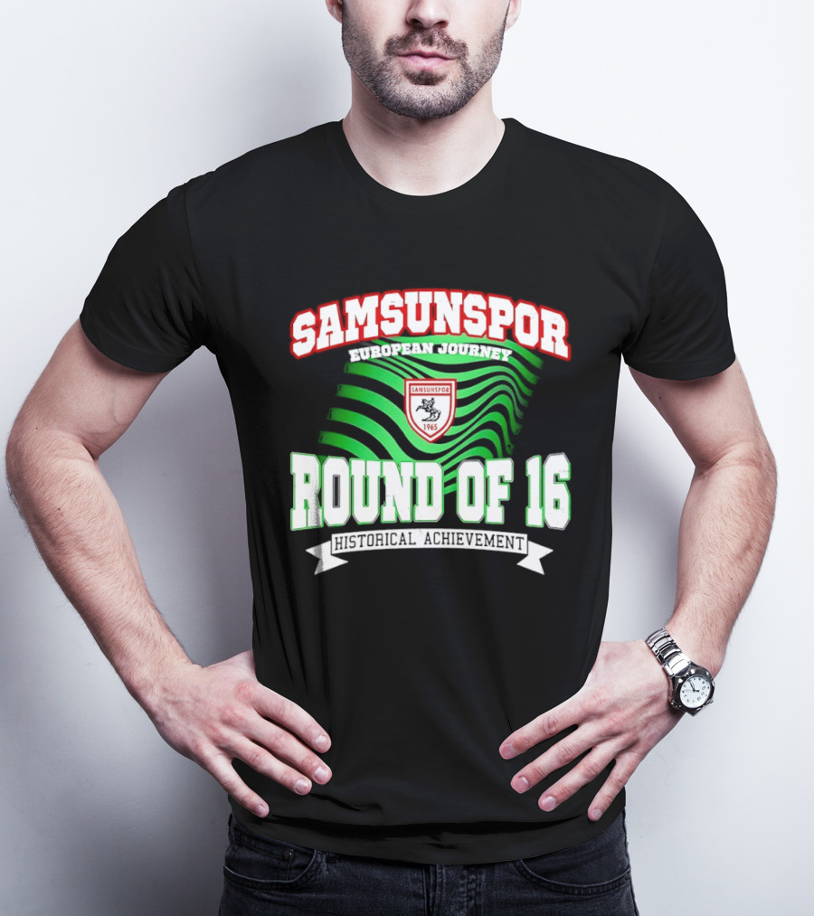 Samsunspor European Journey 1965 Round Of 16 Historical T-Shirt