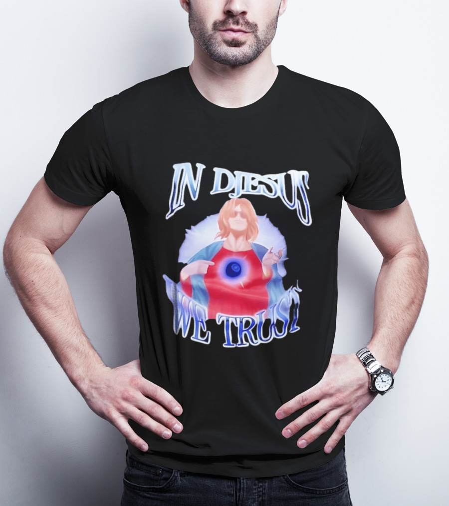 In Diesus We Trust Jesus Rock Pose T-Shirt