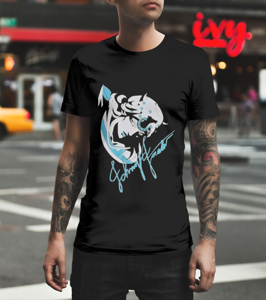 Johnny Joestar JoJo's Bizarre Adventure Steel Ball Run Signature Stars T-Shirt
