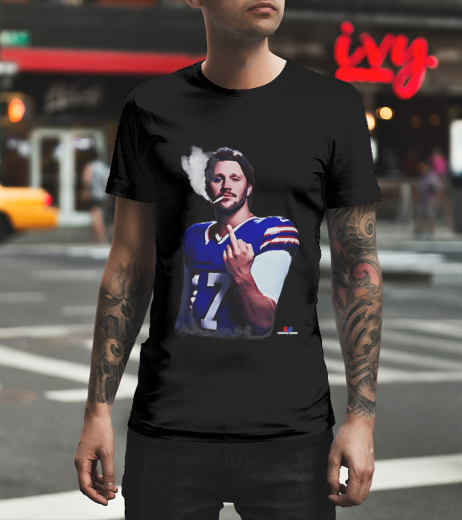 Josh Allen Buffalo Bills Fck The Haters T-Shirt