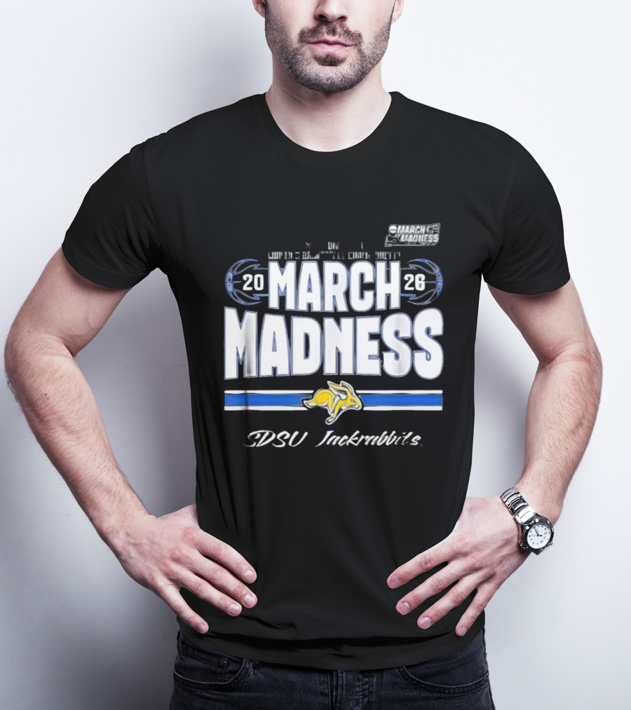 South Dakota State Jackrabbits 2026 March Madness Women's Basketball SDSU Jackrabbits T-Shirt
