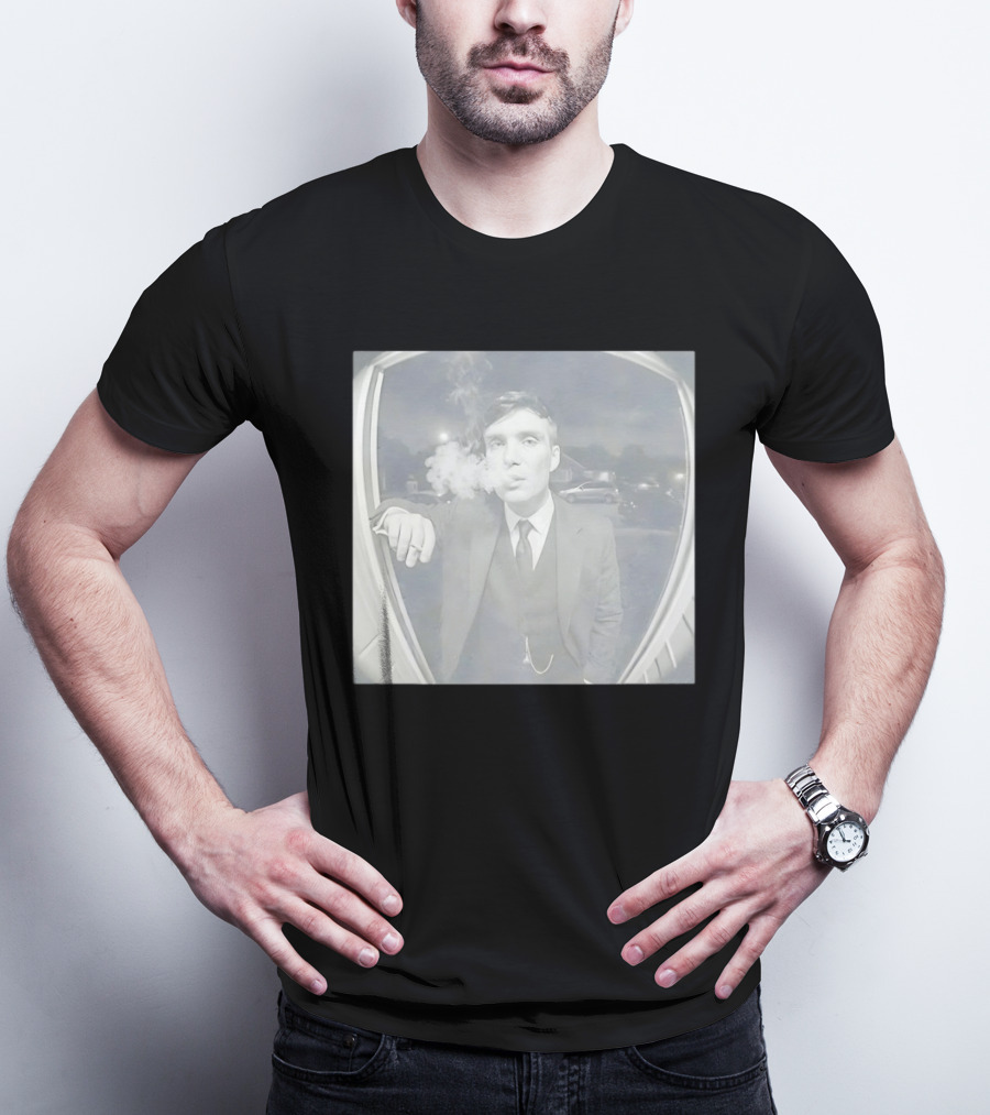 Peaky Blinders Thomas Shelby Smoking Scene T-Shirt