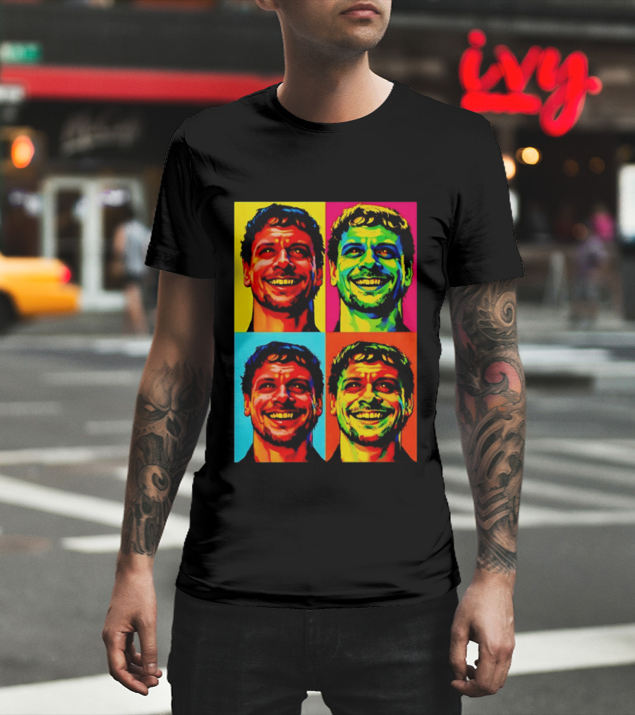 Remmick Eyes Warhol Pop Art Sinners Smoke Stack Horror T-Shirt