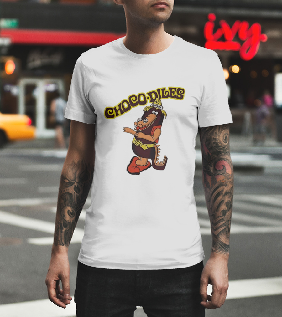 CHOCODILES Chauncey Cartoon T-Shirt
