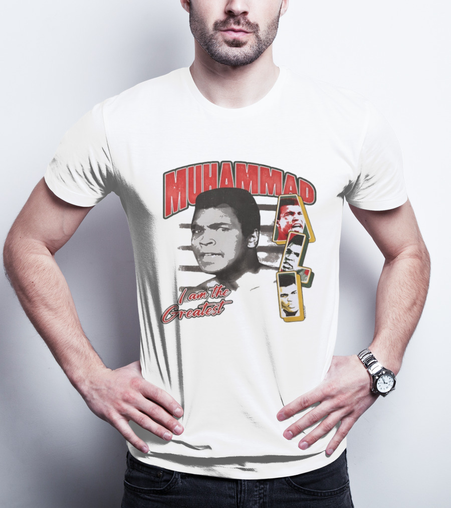 Muhammad Ali I Am The Greatest Retro Boxing Legend T-Shirt