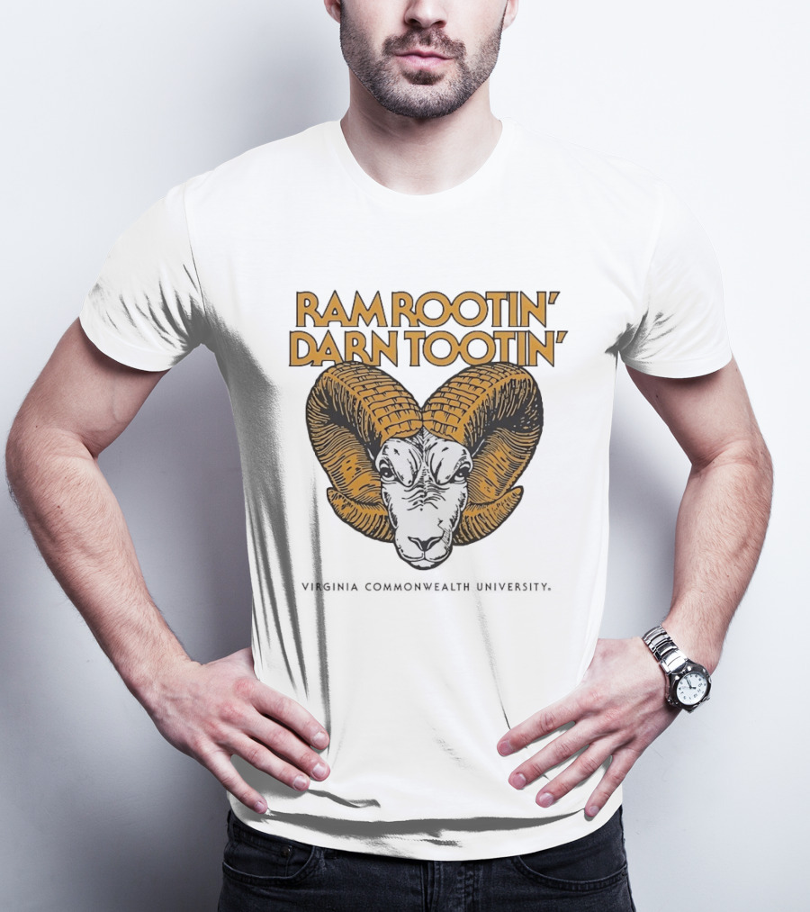 Ram Rootin Darn Tootin Virginia Commonwealth University T-Shirt