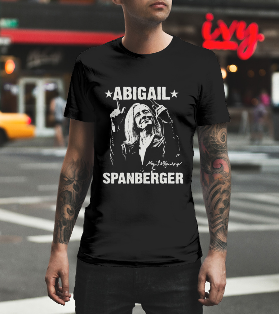 Abigail Spanberger Virginia Political Statement With Signature T-Shirt
