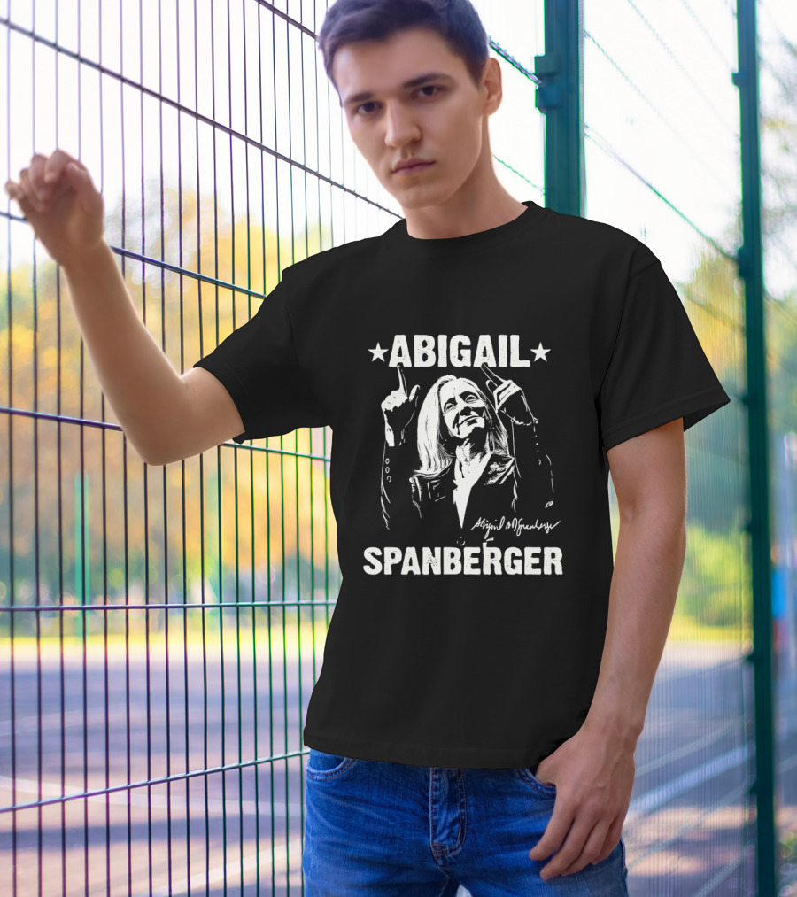 Abigail Spanberger Virginia Political Statement With Signature T-Shirt