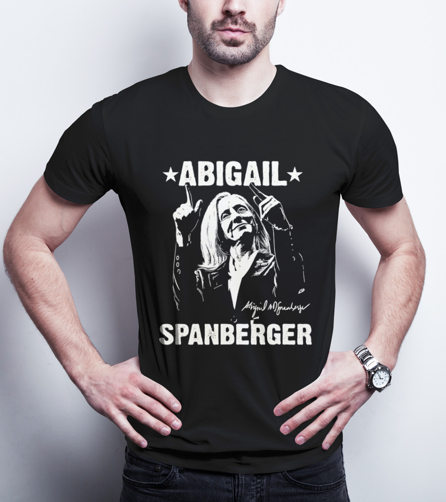 Abigail Spanberger Virginia Political Statement With Signature T-Shirt