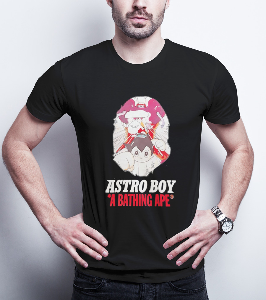 Astro Boy A Bathing Ape Collaboration Comic T-Shirt
