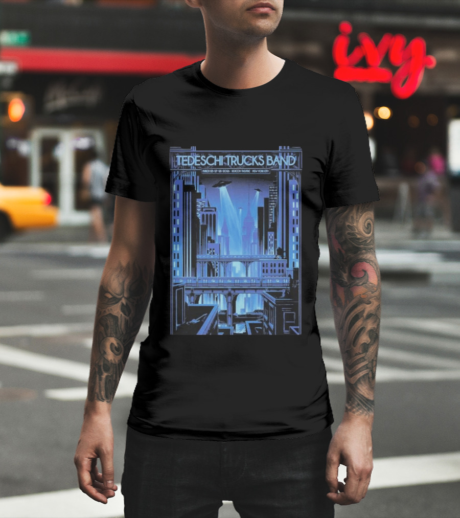 Tedeschi Trucks Band Beacon Theatre New York City March 25 28 2026 T-Shirt
