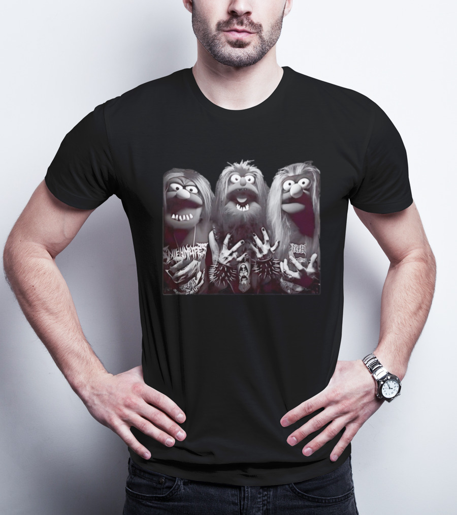 Muppet The Electric Mayhem Heavy Metal Spinal Tap T-Shirt