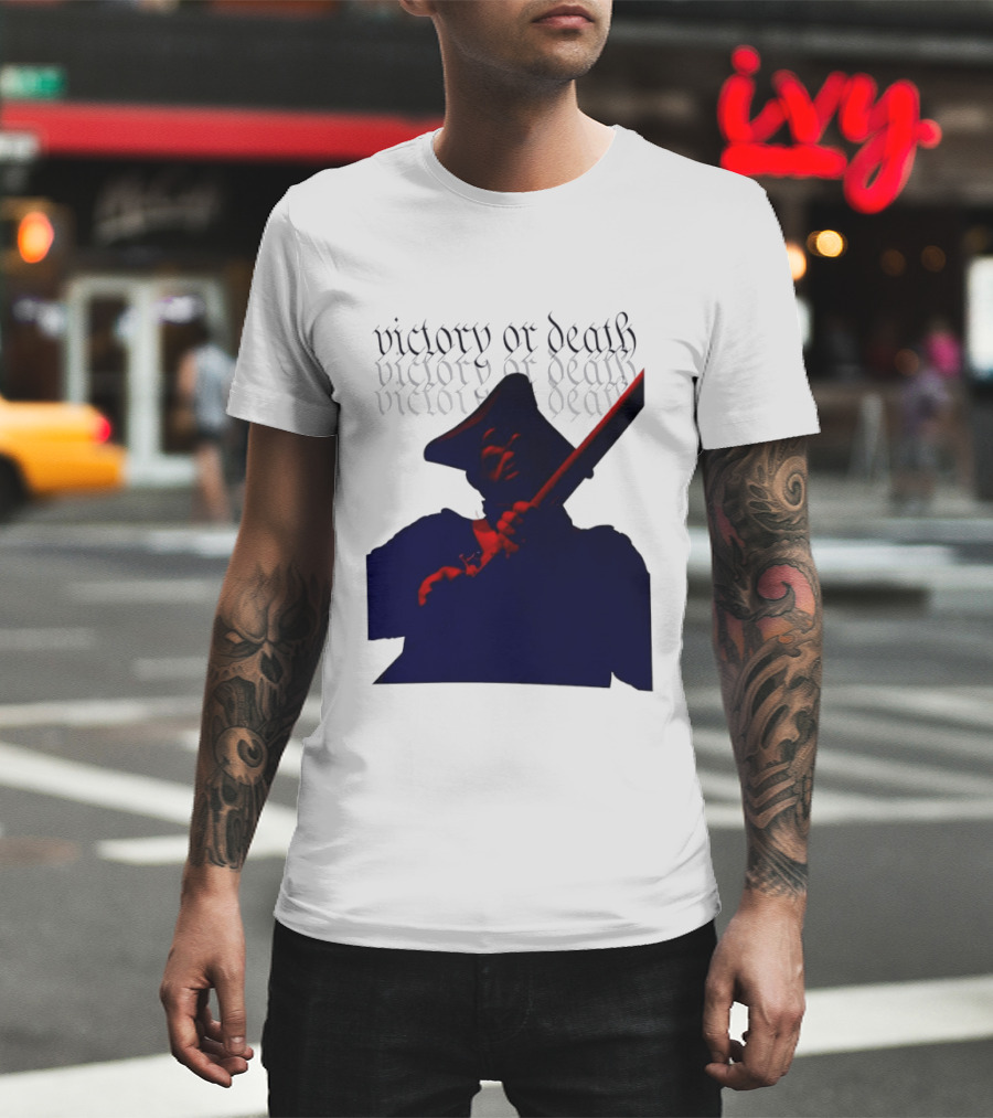 Patriot 250 Victory Or Death Revolutionary Soldier T-Shirt