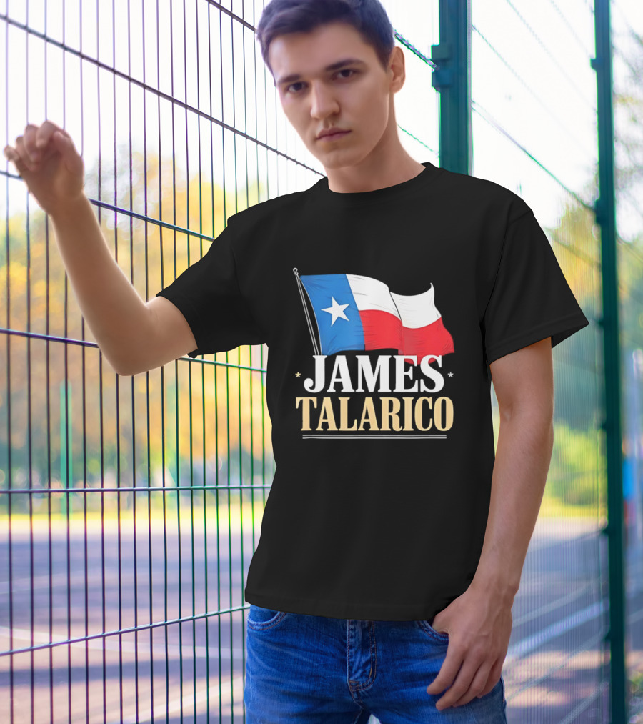 James Talarico Texas Flag Democrat Political T-Shirt