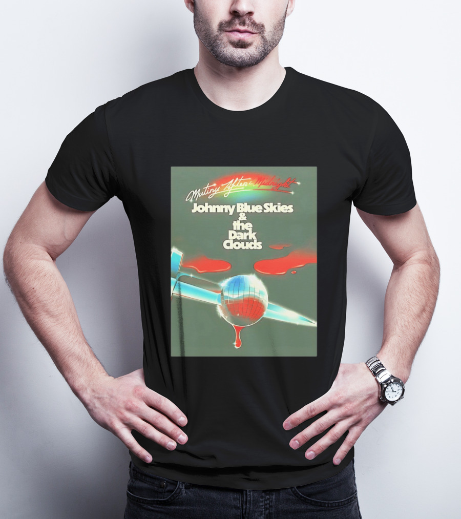 Mutiny After Midnight Johnny Blue Skies And The Dark Clouds Album T-Shirt
