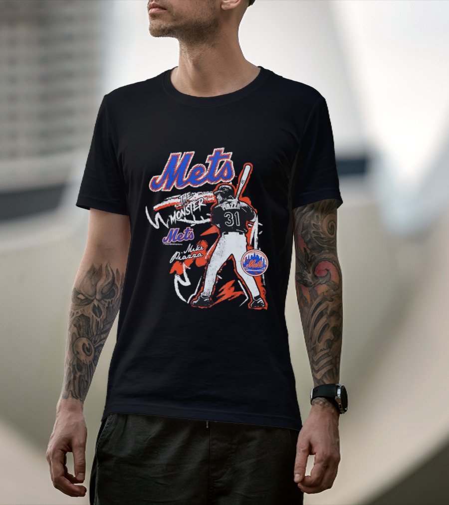 Mets Mike Piazza The Monster New York Mets 31 T-Shirt