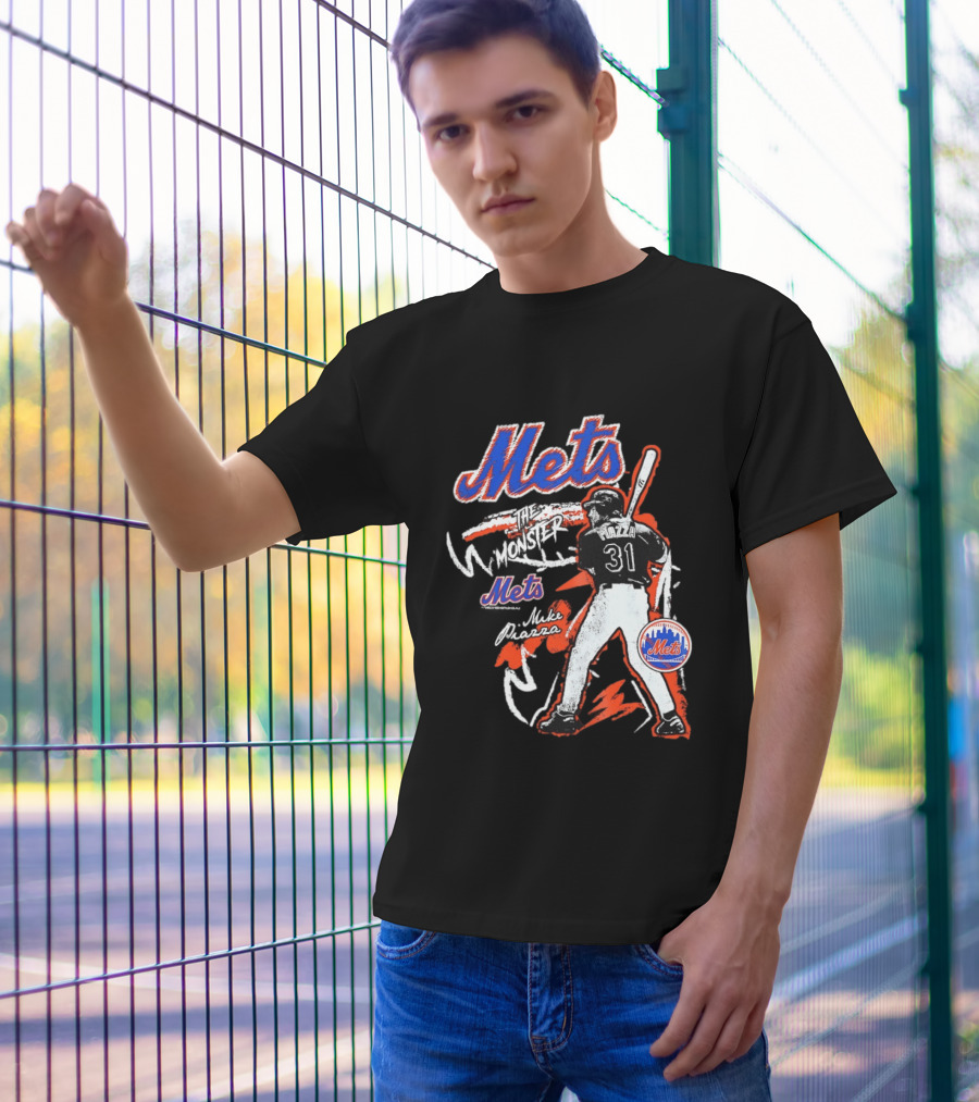 Mets Mike Piazza The Monster New York Mets 31 T-Shirt