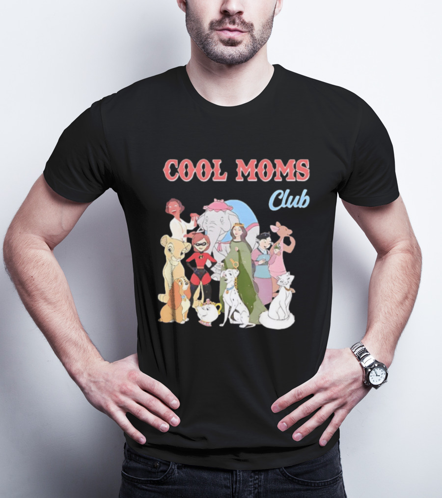 COOL MOMS CLUB Disney Characters T-Shirt