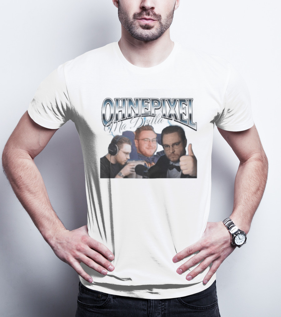 OHNEPIXEL Ma Drilla Thumbs Up Gaming Podcast Vibes T-Shirt