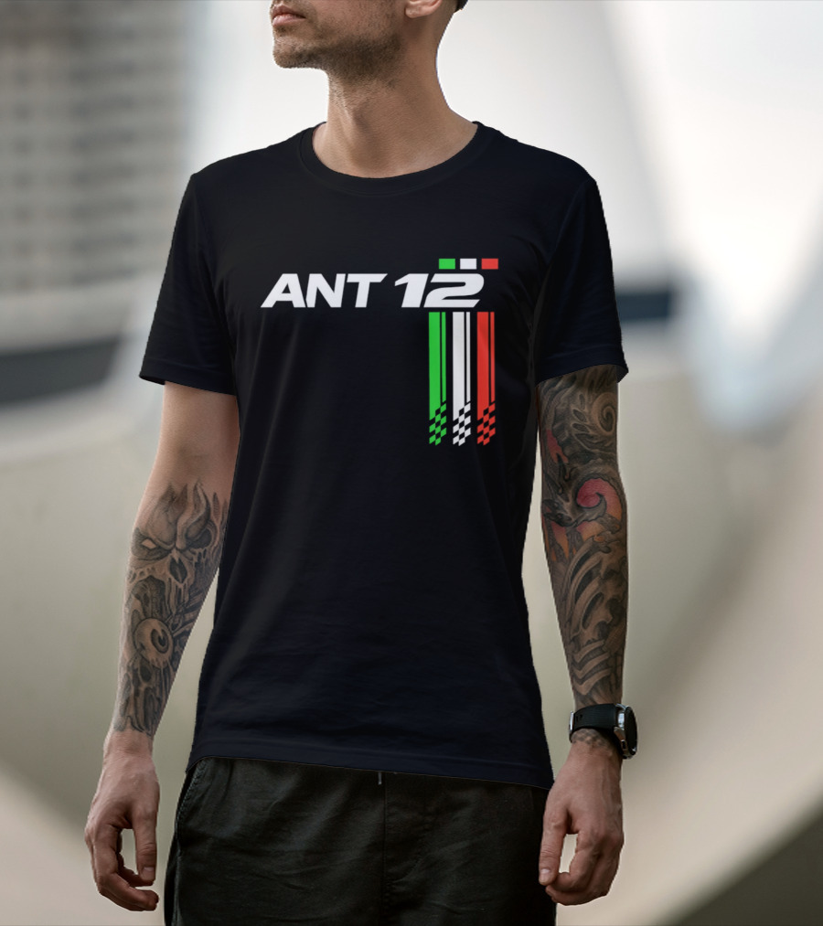 ANT 12 Italians Drive Tricolor Racing T-Shirt