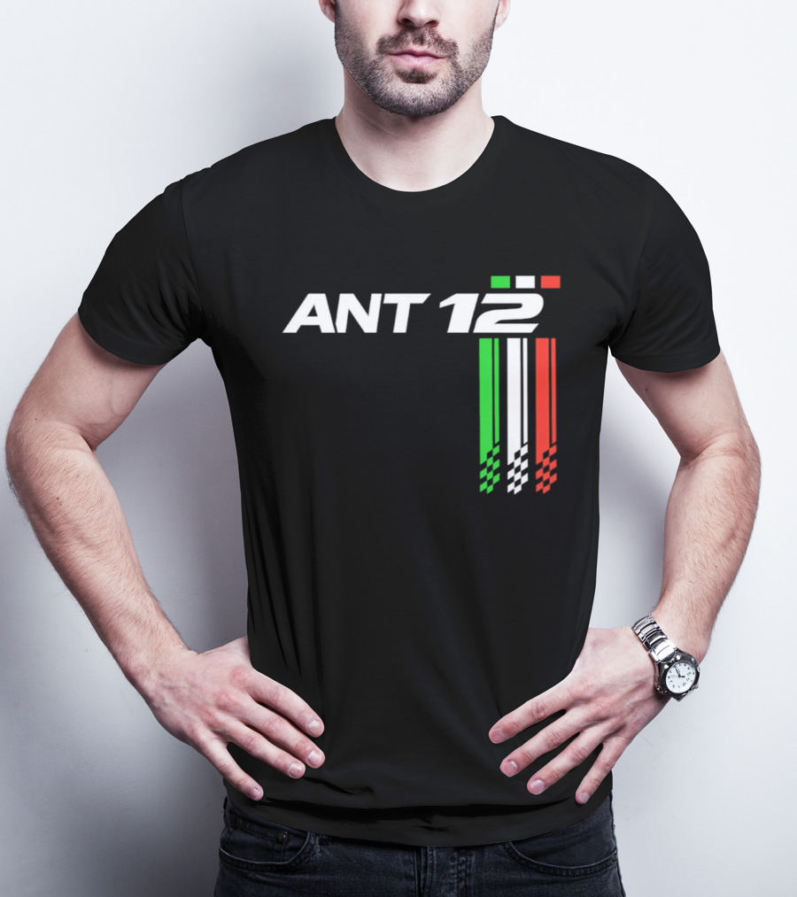 ANT 12 Italians Drive Tricolor Racing T-Shirt