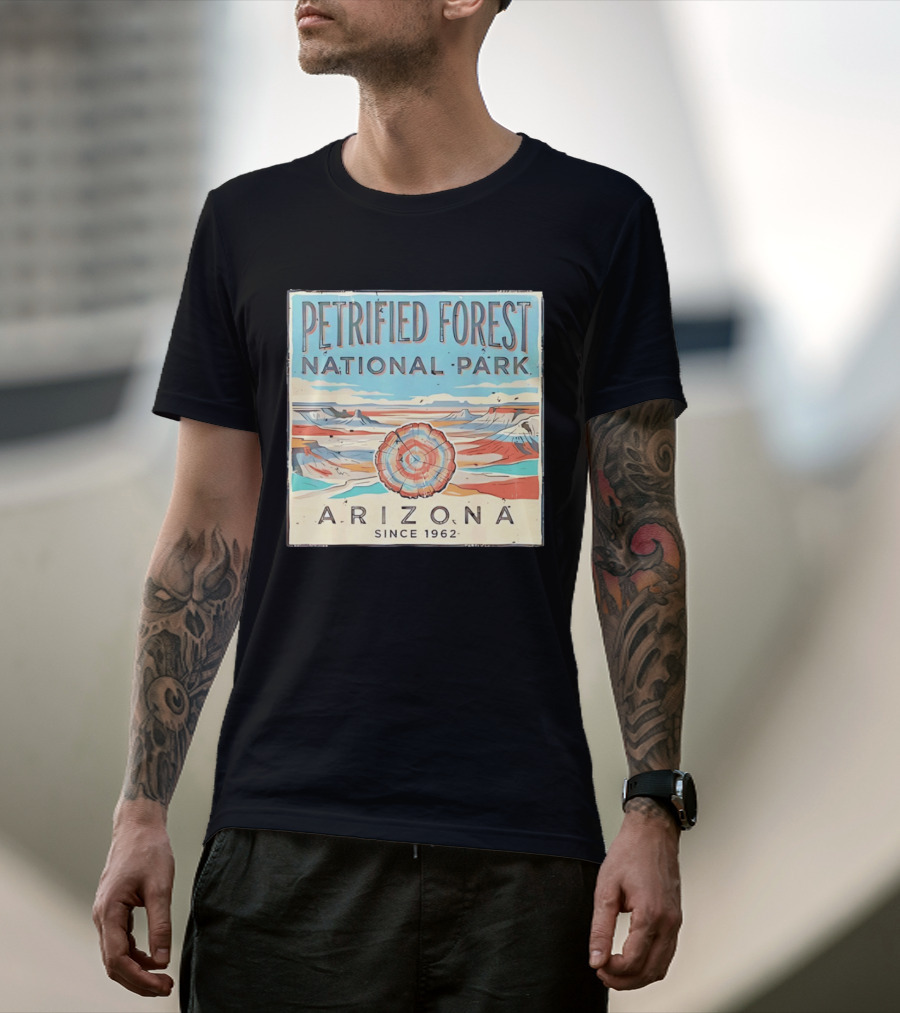 Petrified Forest National Park Arizona Nature Since 1962 T-Shirt