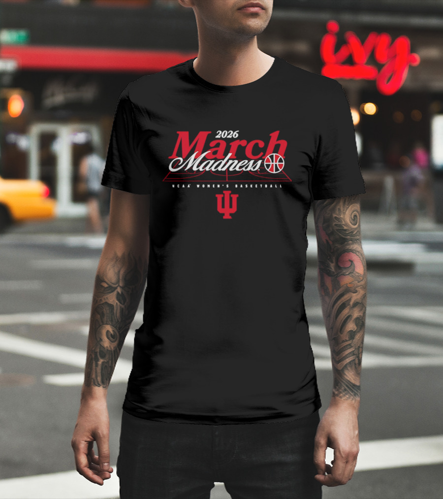 2026 March Madness NCAA Women's Basketball Indiana University T-Shirt