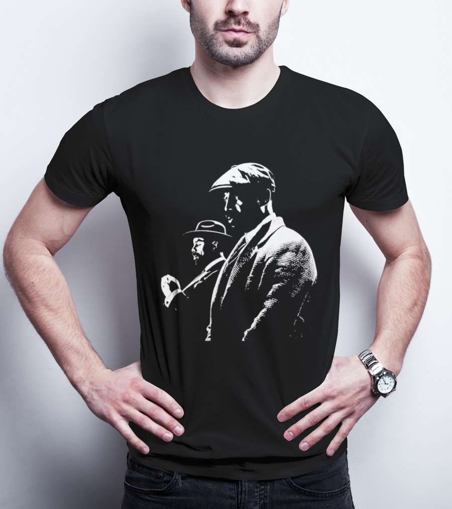 Sinners Silhouette Smoke And Stack Michael B Jordan Best Actor Movie T-Shirt