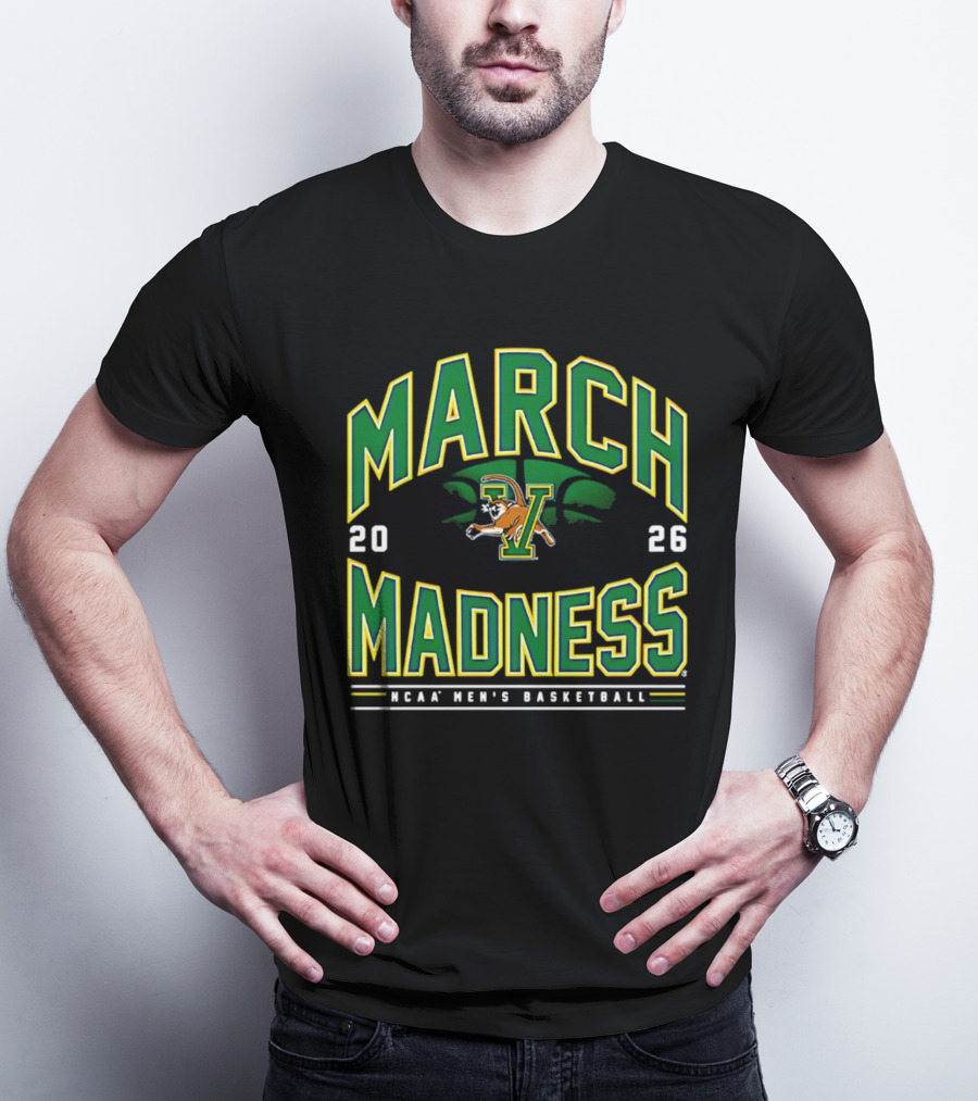 UVM NCAA March Madness 2026 Men's Basketball T-Shirt