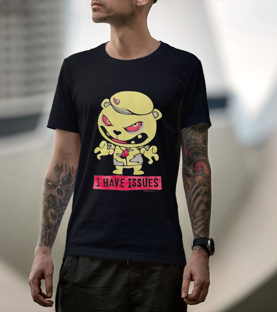 Flippy Series Happy Tree Friend I Have Issues T-Shirt