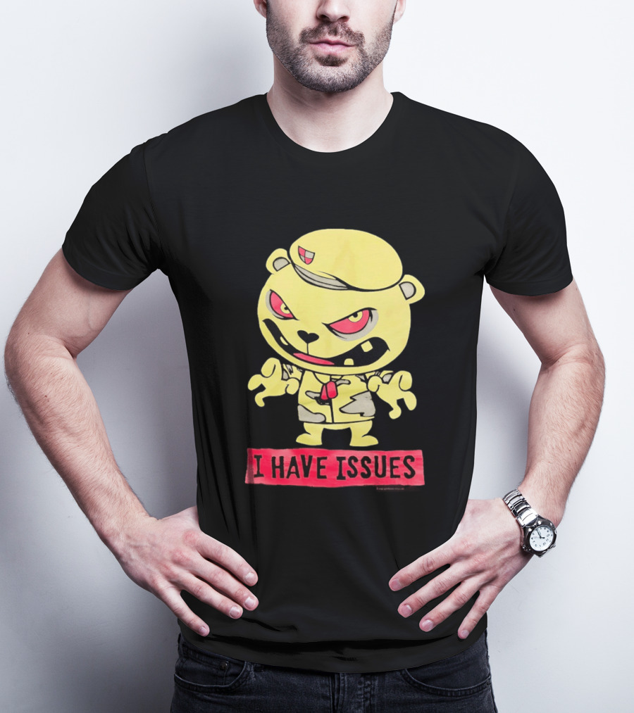Flippy Series Happy Tree Friend I Have Issues T-Shirt