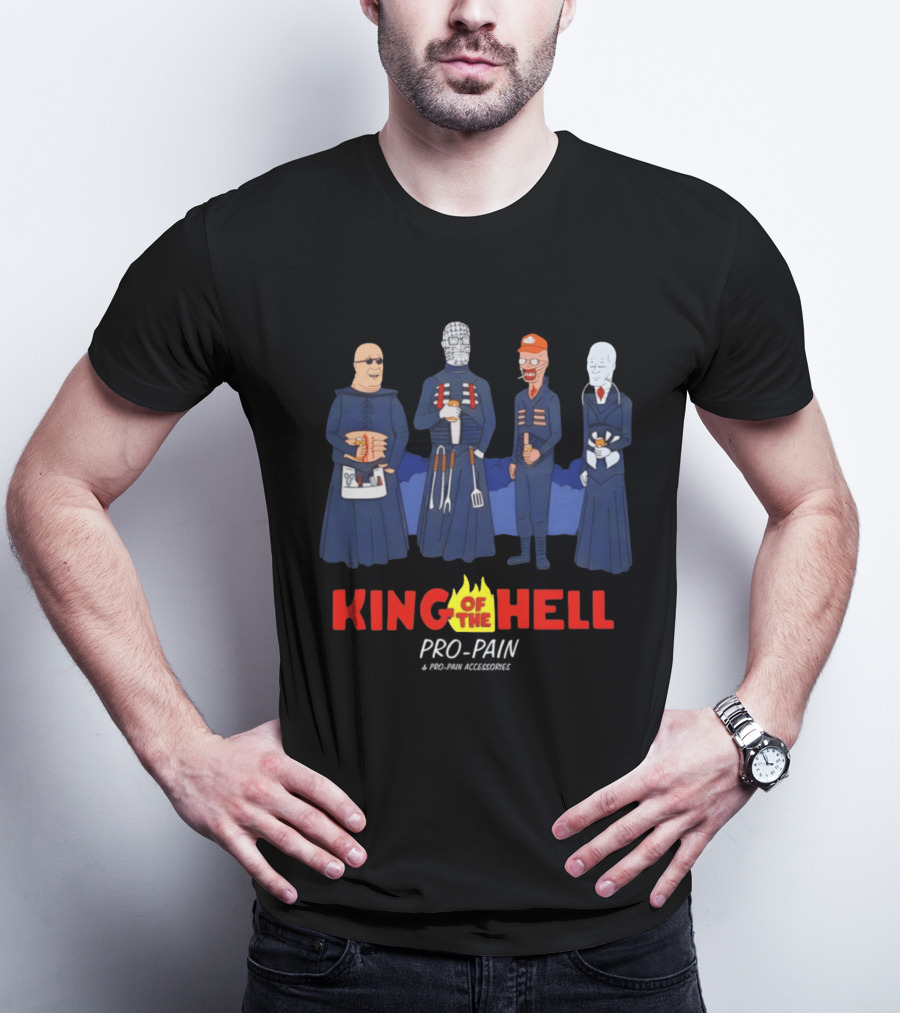King Of The Hell Pro Pain Characters Mashup T-Shirt