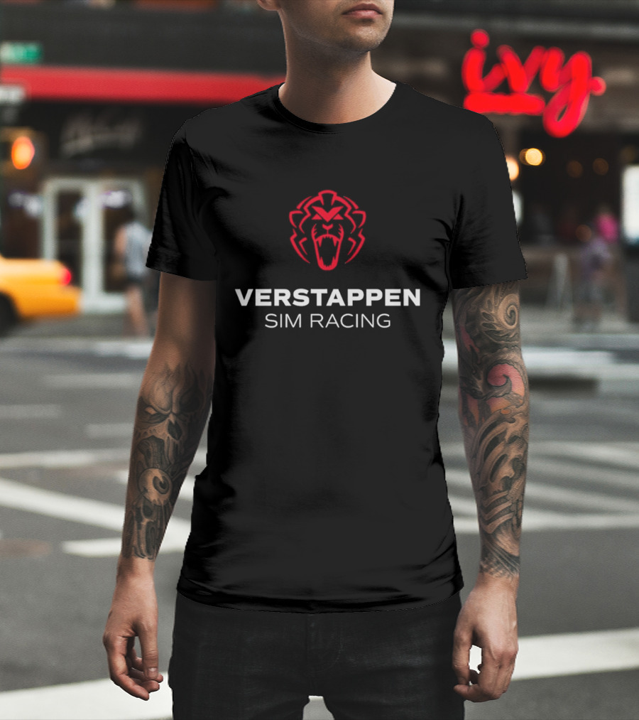 Verstappen Sim Racing Red Lion T-Shirt