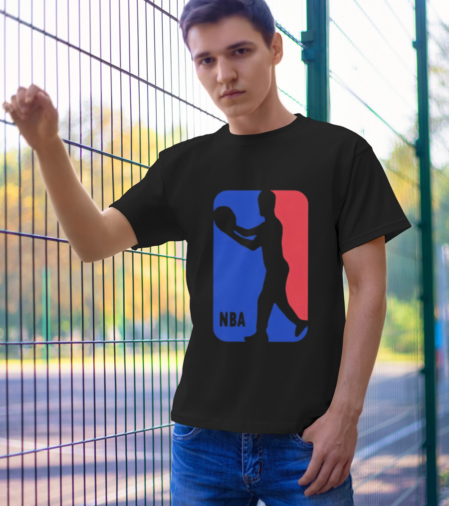 NBA Basketball Player Blue Red T-Shirt