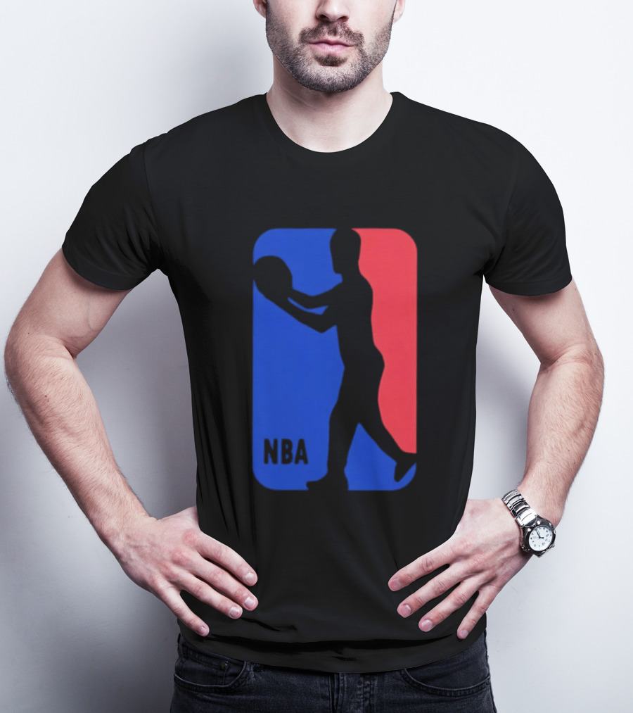 NBA Basketball Player Blue Red T-Shirt