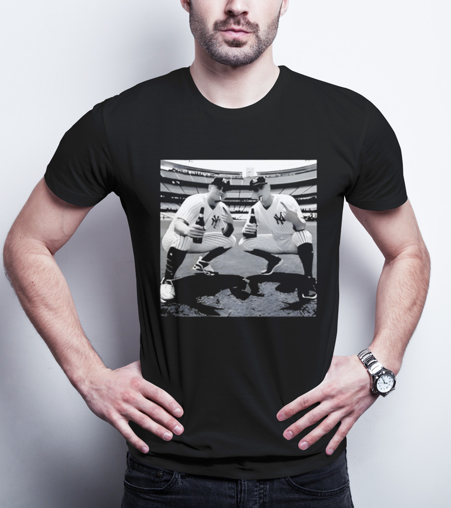 New York Yankees Friends Middle Finger Beer Stadium Baseball T-Shirt