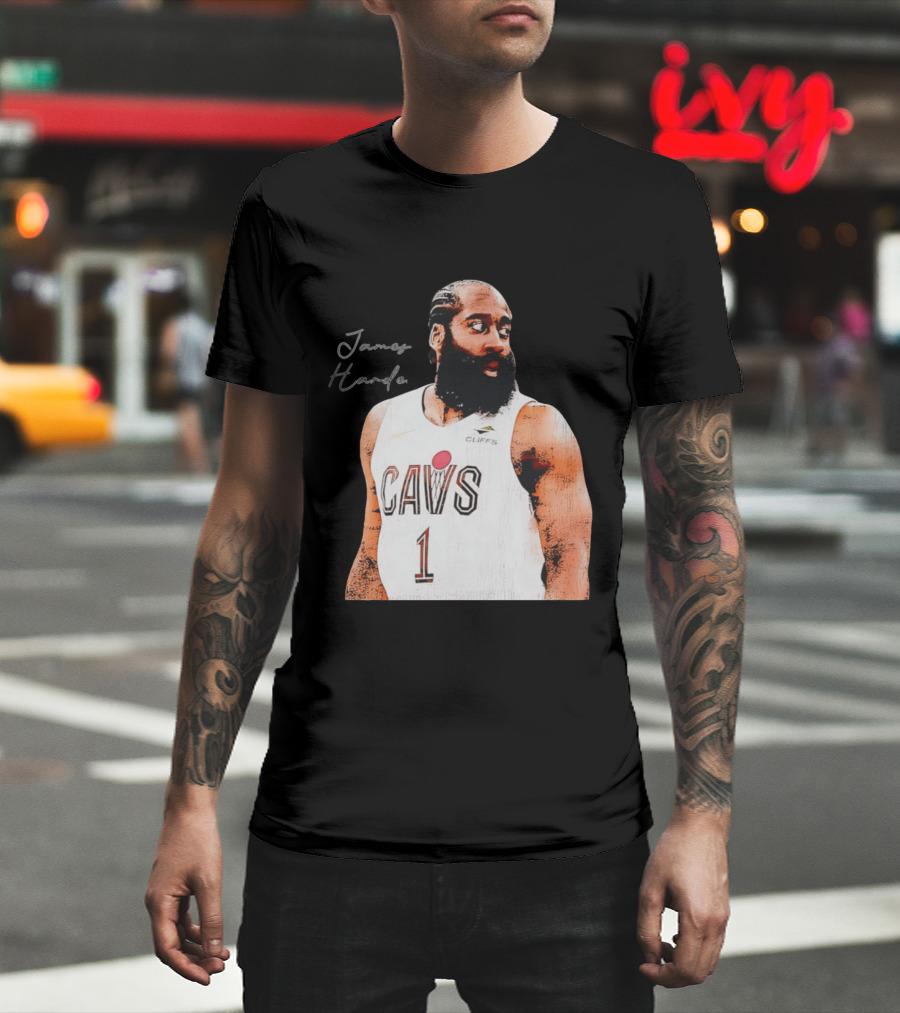 James Harden Cleveland Cavaliers CAVS Basketball 2026 NBA Champs T-Shirt