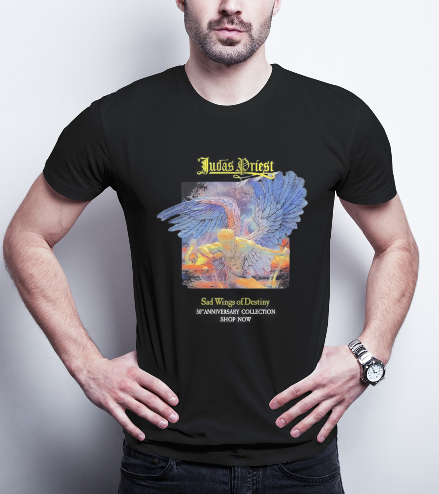 Judas Priest Sad Wings Of Destiny 50th Anniversary Collection T-Shirt