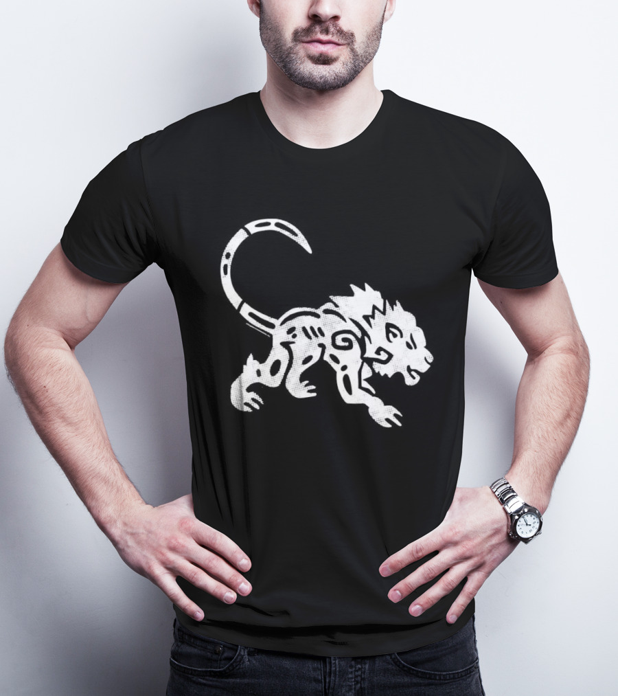 Wizard101 Hidden Temple Jaguars Embroidered White Jaguar T-Shirt