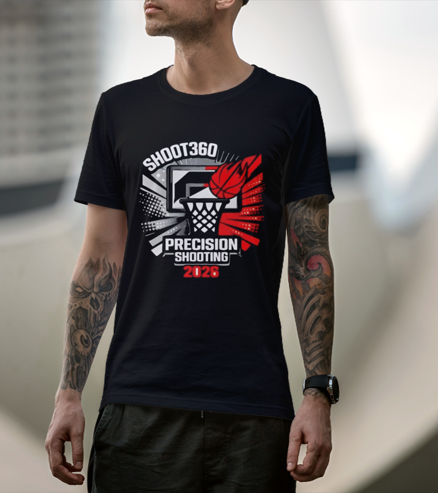 Shoot360 Precision Shooting Basketball 2026 T-Shirt