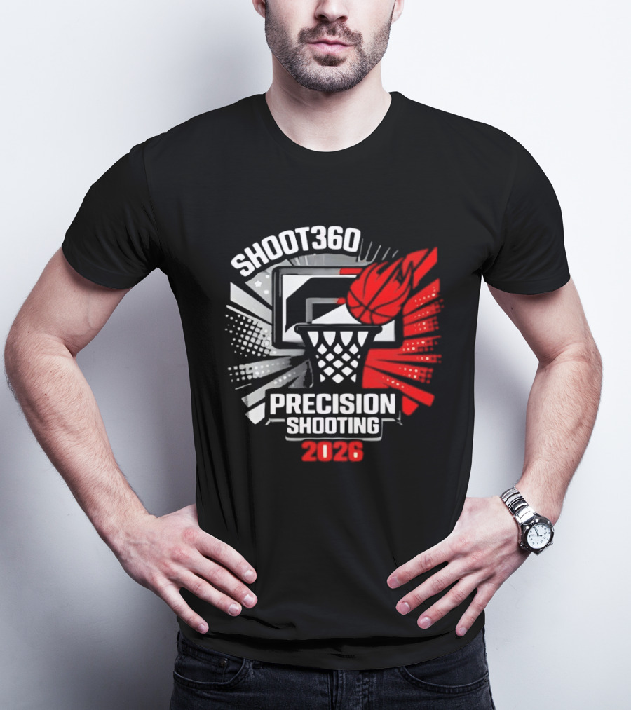 Shoot360 Precision Shooting Basketball 2026 T-Shirt